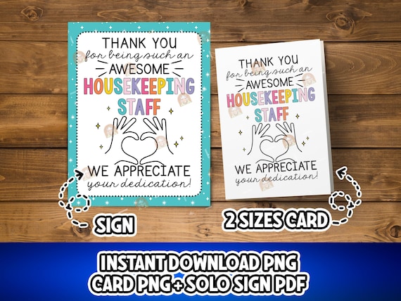 Housekeeping Greeting Cards
