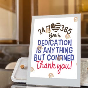 Correctional Officers Week Signs Printable, Correctional Officer Week ...