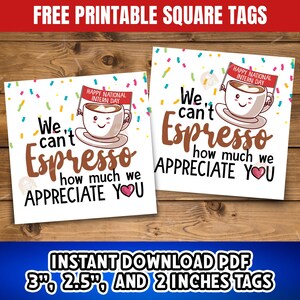 Intern Signs Bundle, Printable Happy Intern Day Poster, Intern Thank ...