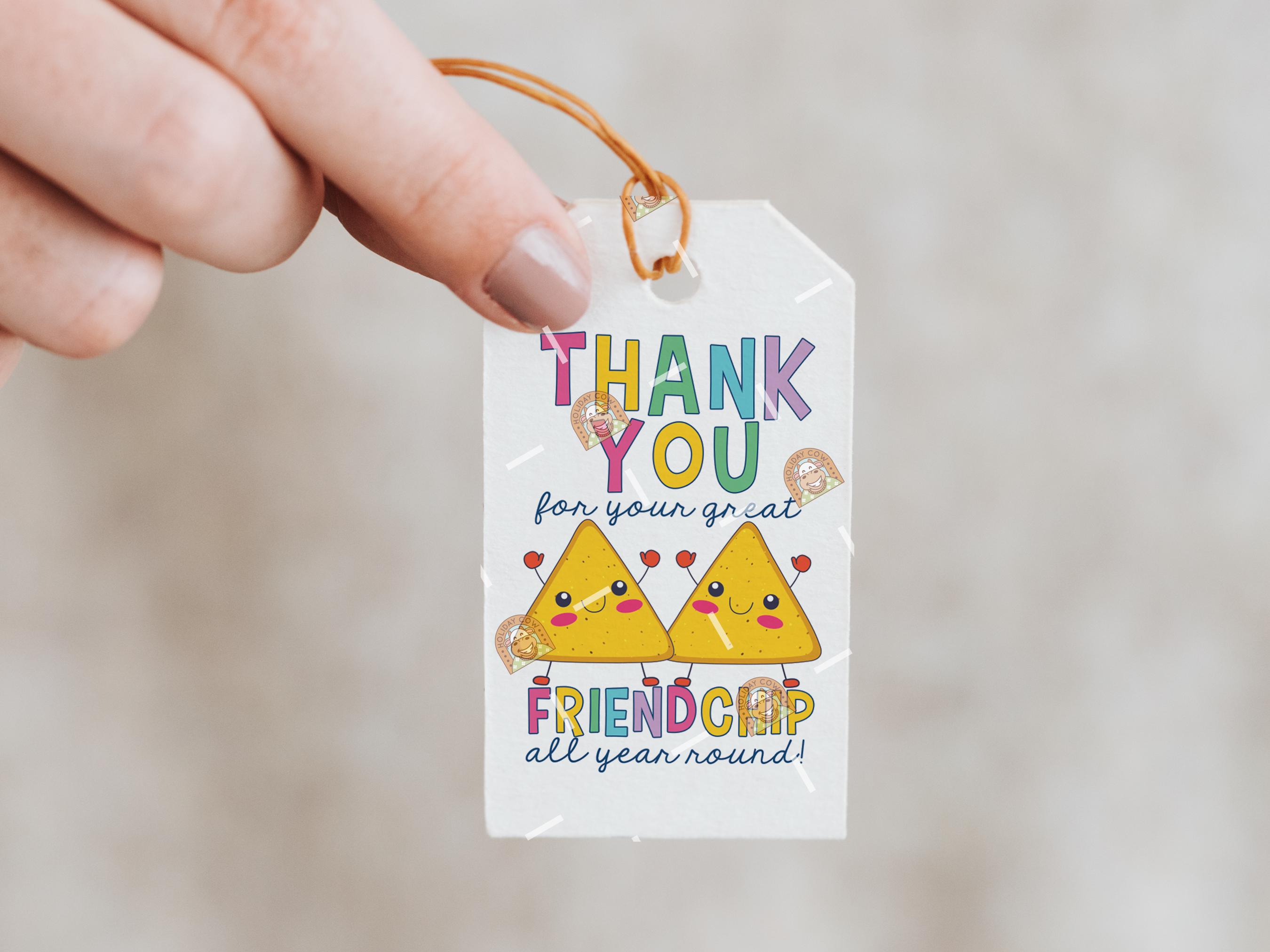 Last Day of School Tag Printable, Summer Treat Bag Tag for Friend Gift ...