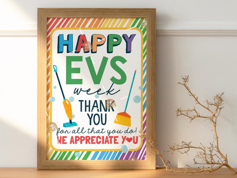 EVS Week Card Printable, National Healthcare Environmental Services ...