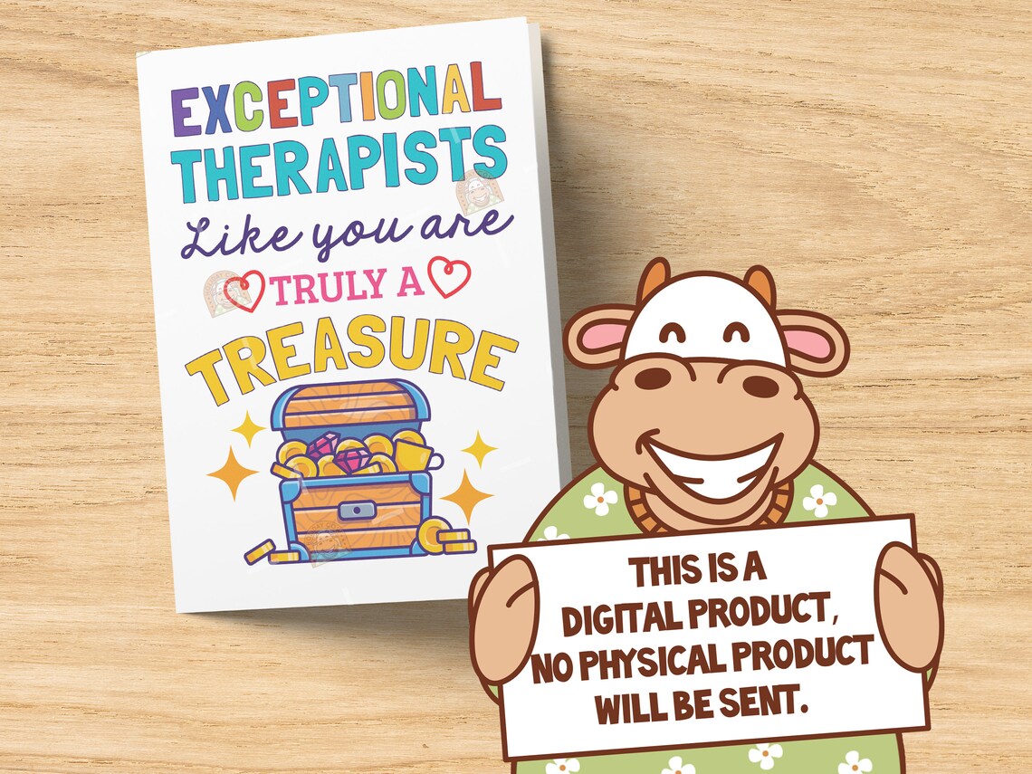 Printable Recreational Therapists Card, National Therapeutic Recreation ...