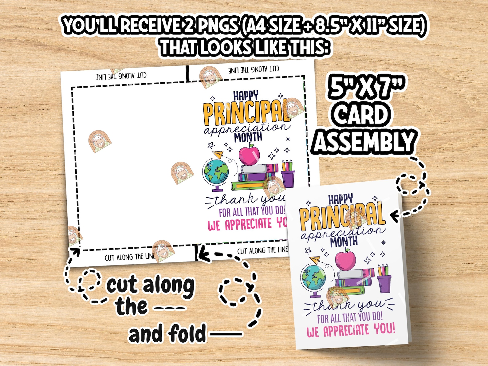 Principal Appreciation Month Card Printable, National Principals' Month ...