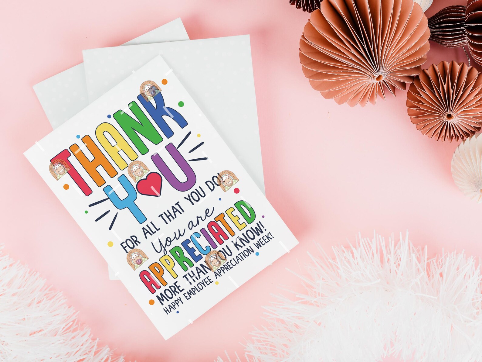 Employee Appreciation Week Gift, Staff Appreciation Card Printable ...