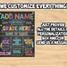 Chalkboard Back to School Sign Printable, Personalized First Day of ...
