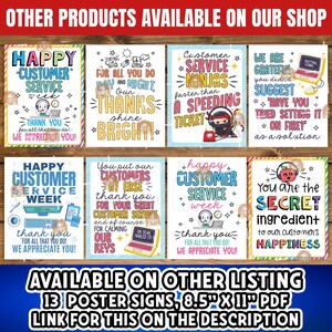 Customer Service Week Tags Printable, Happy Customer Service ...