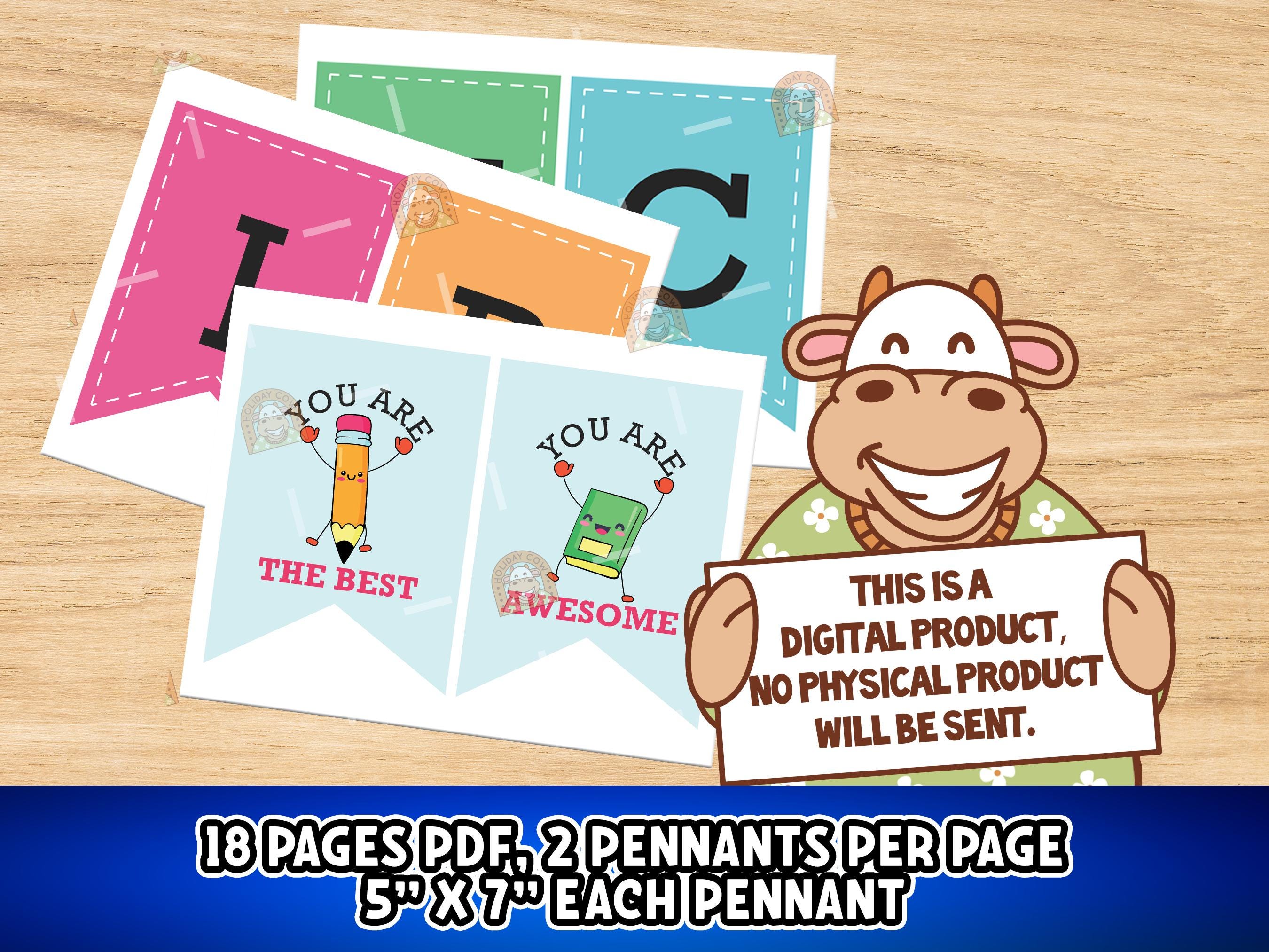 Principal's Day Banner Printable, Principal Appreciation, School ...