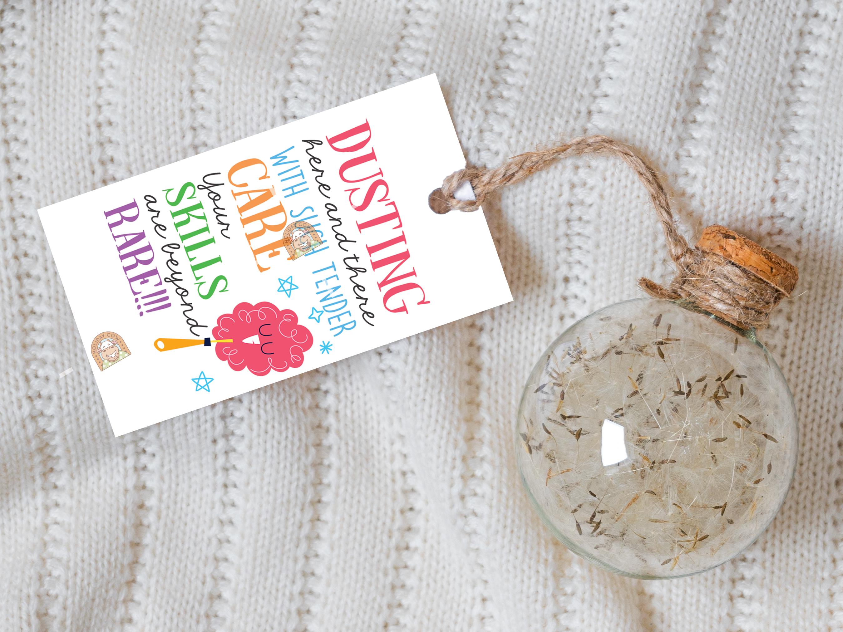 School Custodian Gift Tag Printable, National Custodian Day Tags ...