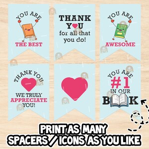 Printable Library Banner, Library Week Banner, Library Signs, Library ...