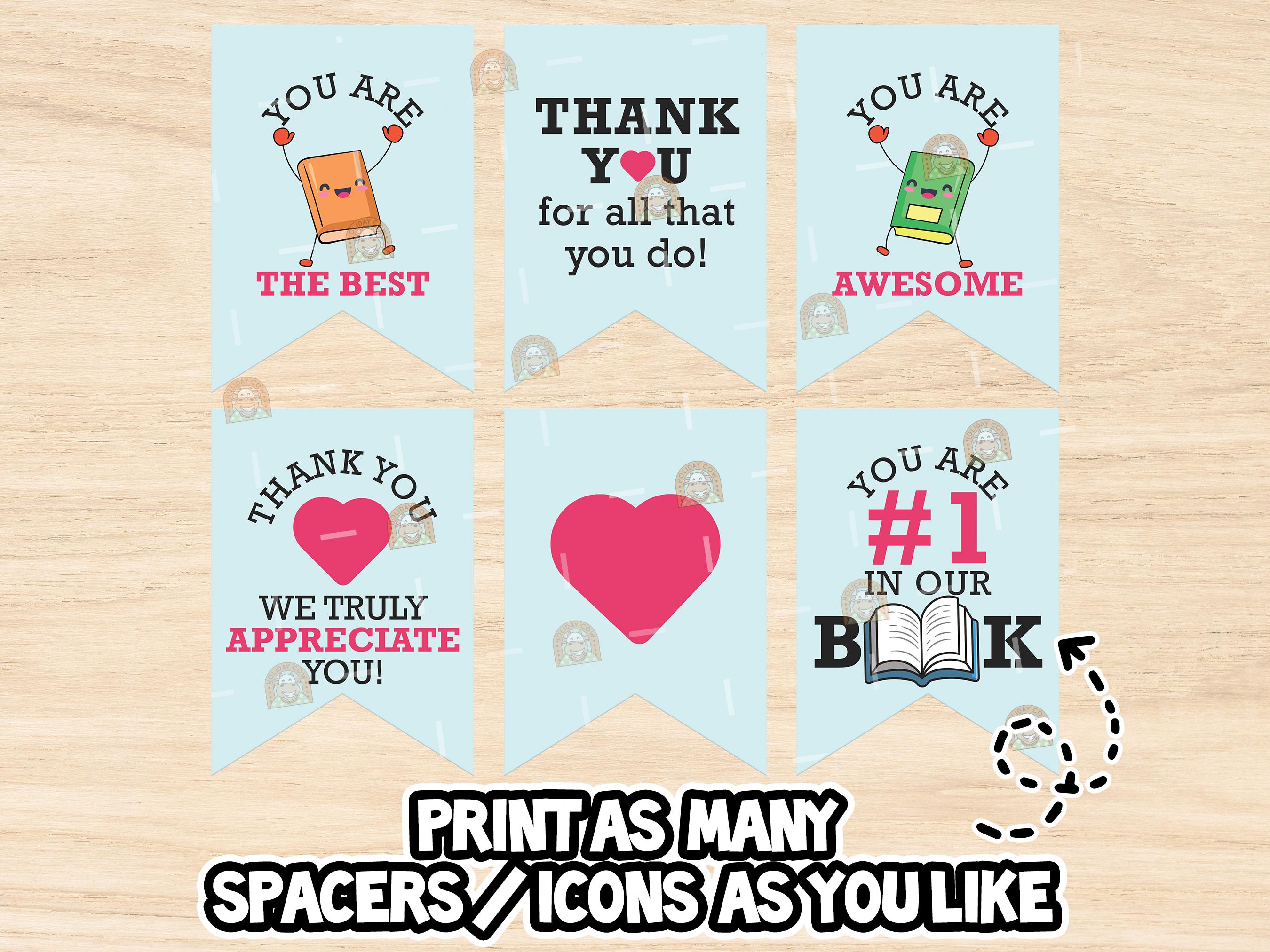 Printable Library Banner, Library Week Banner, Library Signs, Library ...