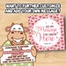 Printable Valentines Day Tags, Teacher Appreciation, Classroom Treat ...