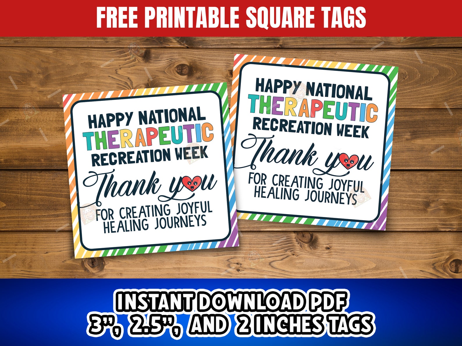 National Therapeutic Recreation Week Signs Printable, Recreational ...