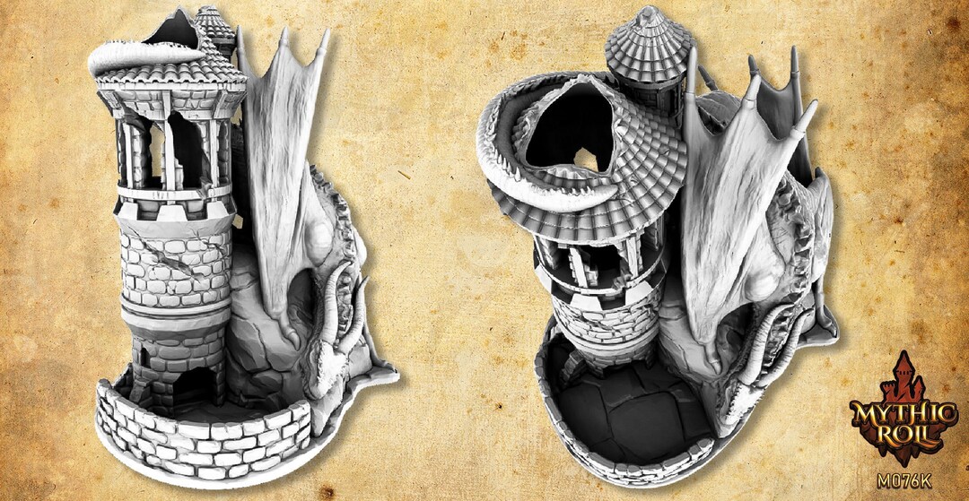 Dice Tower watchtower Mythic Roll Dungeons & - Etsy