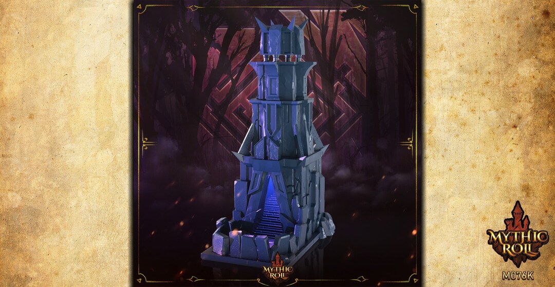 MONOLITH Dice Tower Mythic Roll Dungeons & Dragons Gaming Accessories ...