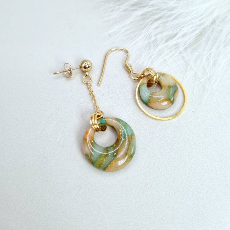 Mismatched Earrings Dangle Boho Handmade Earrings Mismatch Earrings ...