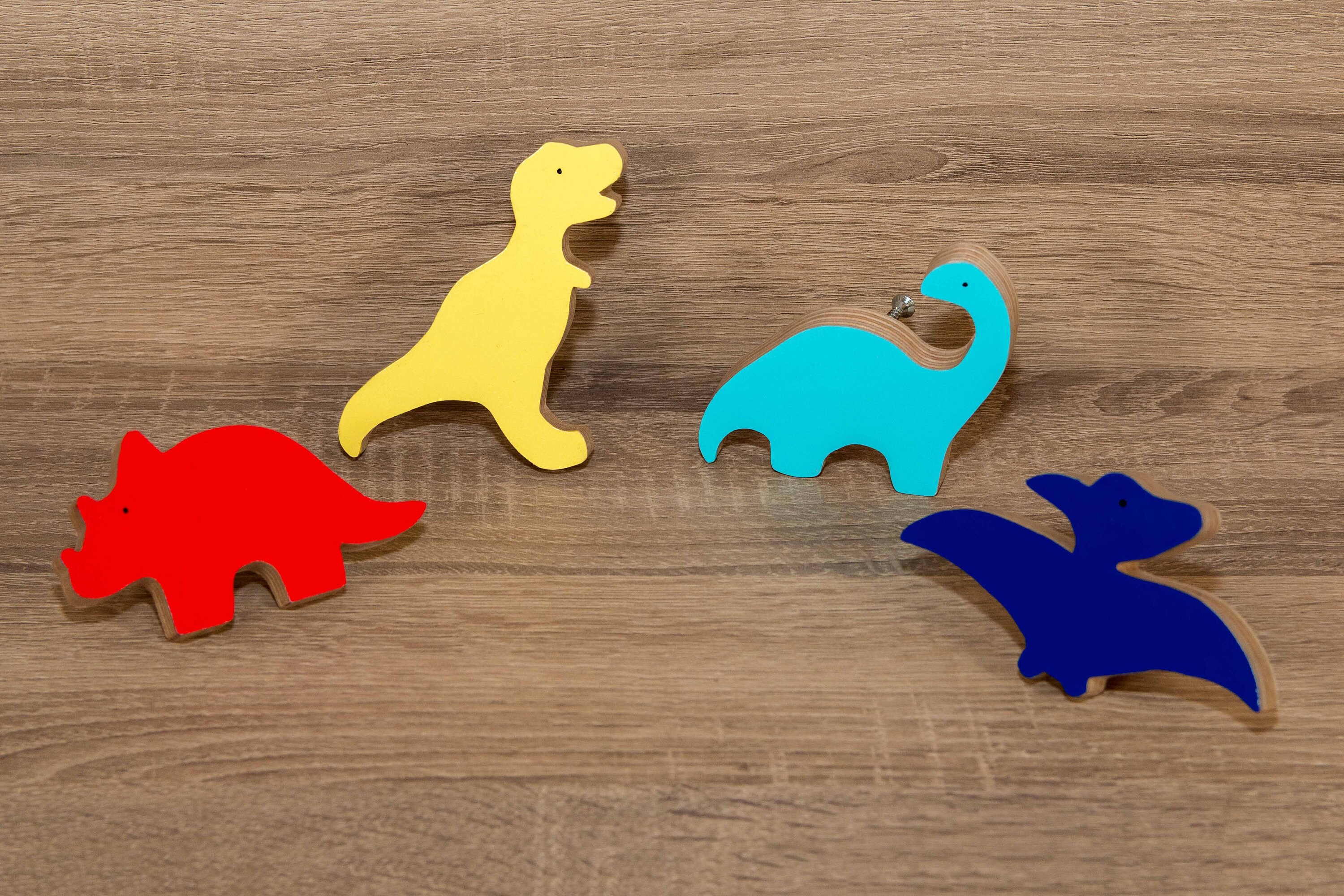 Dinosaur Drawer Handles, Dinosaur Nursery Decor, Unique Drawer Knobs ...