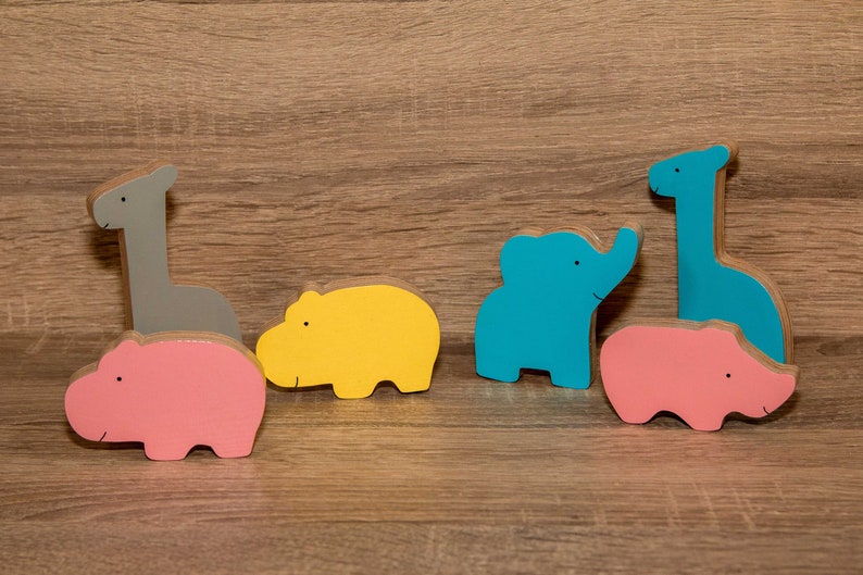 Safari Animal Drawer Handles , Safari Nursery Decor, Wardrobe Handles ...