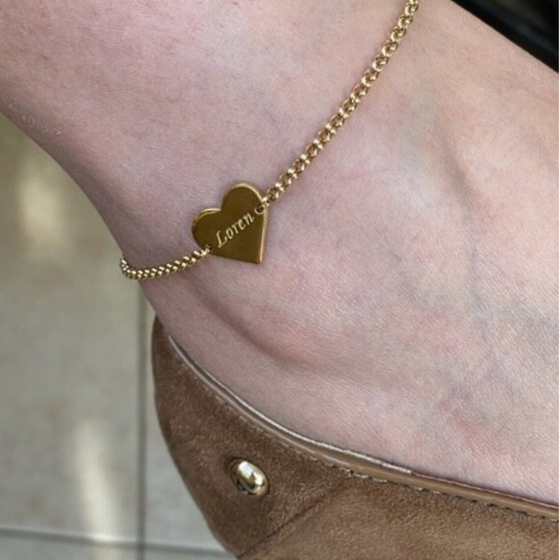 Personalized Name Anklet Bracelet for Her-amazing Sterling Silver ...