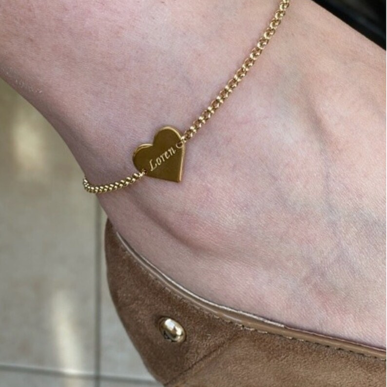 Personalized Name Anklet Bracelet for Her-amazing Sterling Silver ...