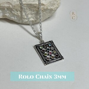 12 Tribes of Israel Necklace With Colored Stones-ephod Talisman Pendant ...