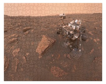 Curiosity Selfie Puzzle, Mars 2015, Space Exploration, Red Planet ...