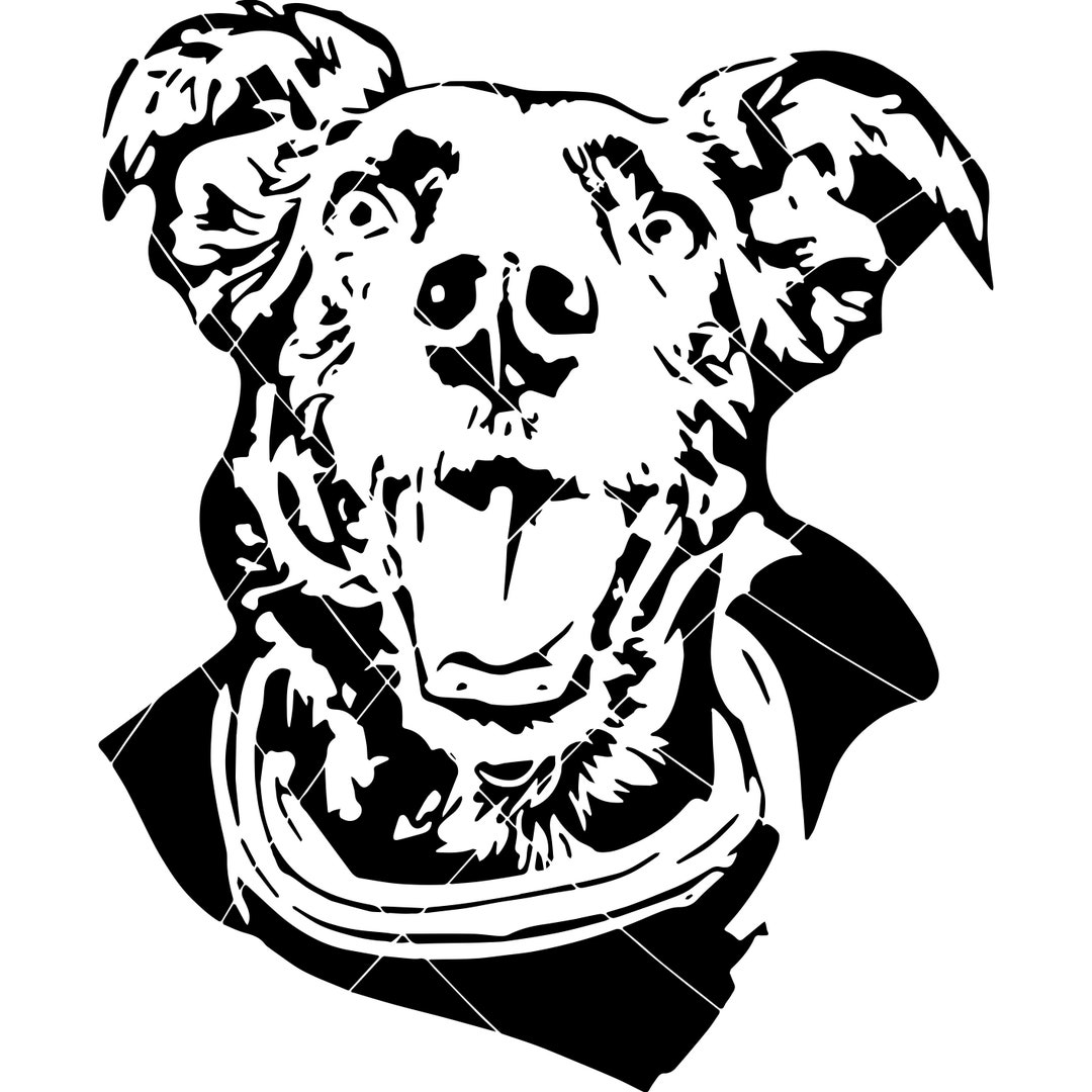 Dog Rea 2 Plotter File Svg Silhouette - Etsy