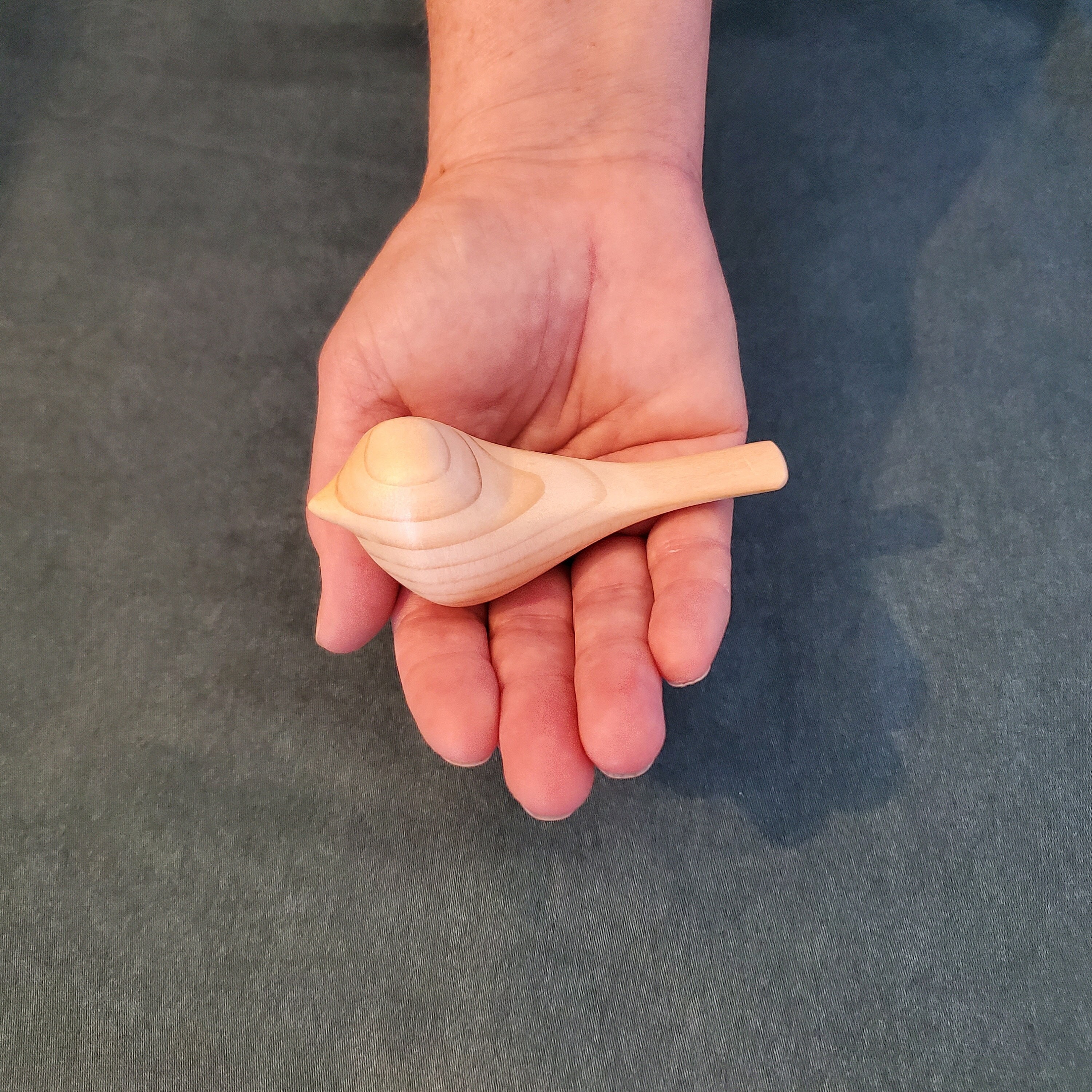 Comfort Bird Hand Carved From Recycled Wood - Etsy