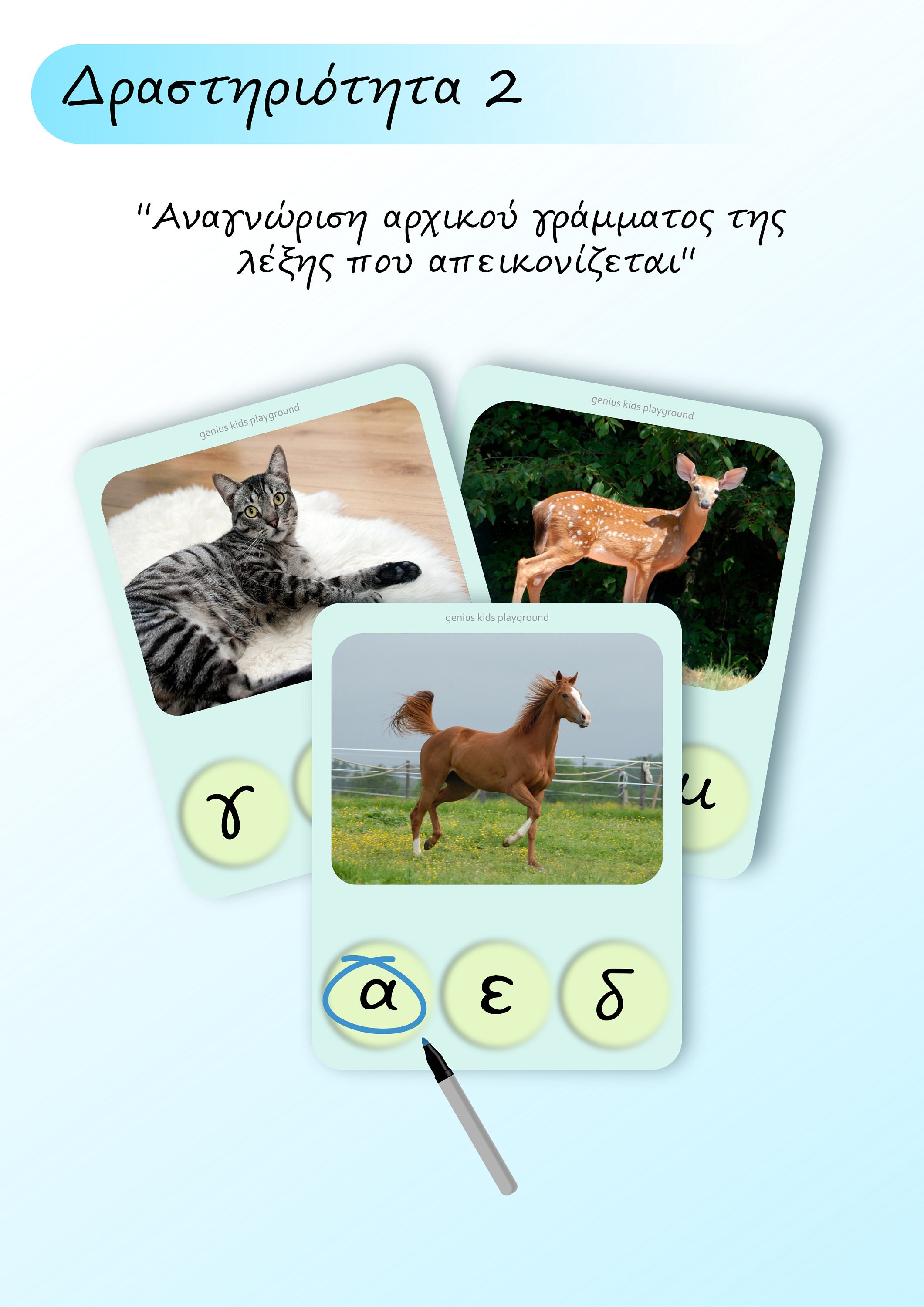Greek Alphabet Learning Cards|κάρτες εκμάθησης της ελληνικής αλφαβήτου ...