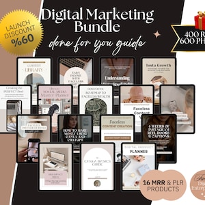 Digital Marketing Bundle With Resell Rights Digital Products With ...