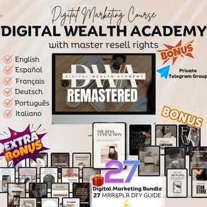 DWA Remastered Digital Wealth Academy Digital Marketing Course Master ...