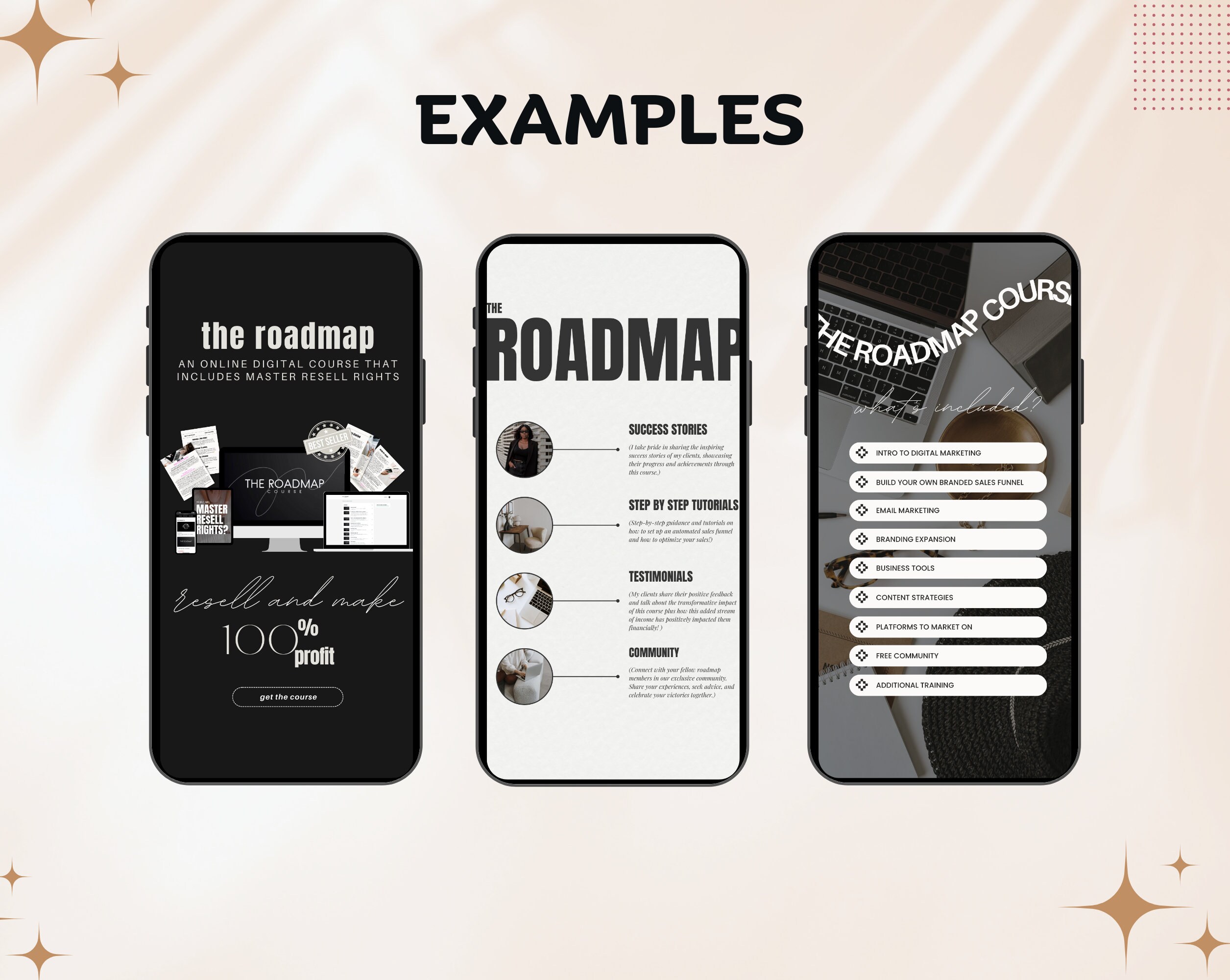 100 Roadmap Story Slides Roadmap to Riches Story Slides Editable Canva ...
