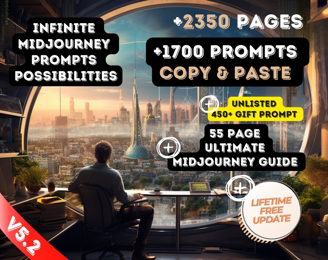 AI Professional Midjourney Prompt Guide, Midjourney Prompt Bundle, Ai ...