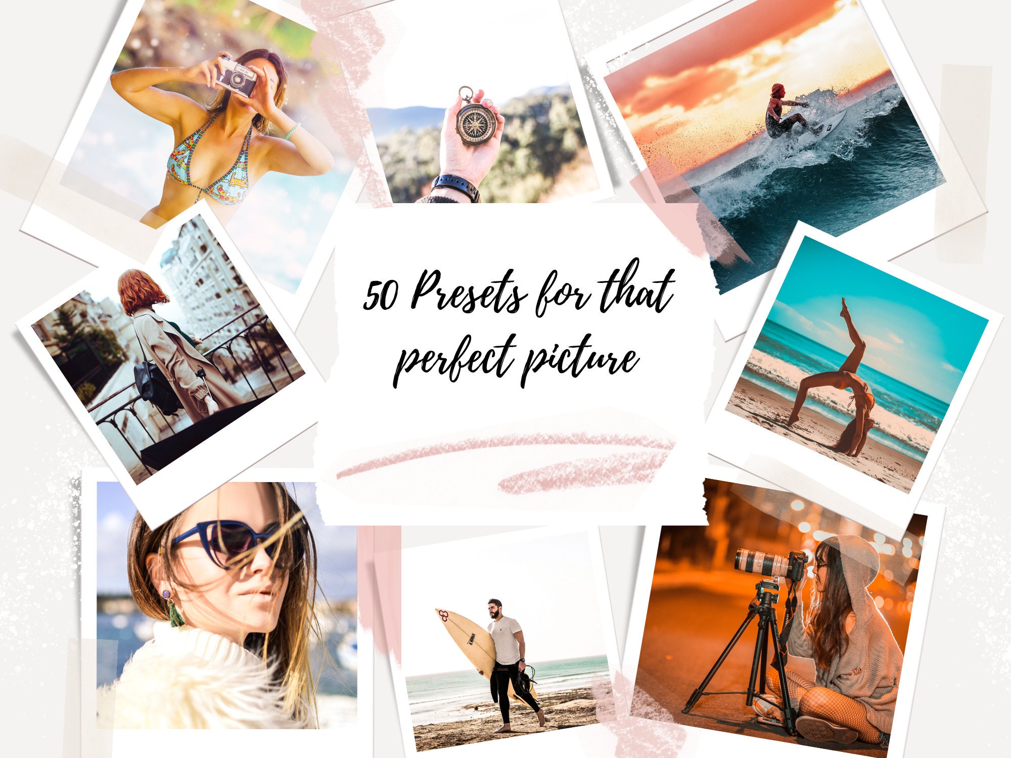 50 LIGHTROOM Presets, Influencer Presets, iPhone Presets, Blogger ...