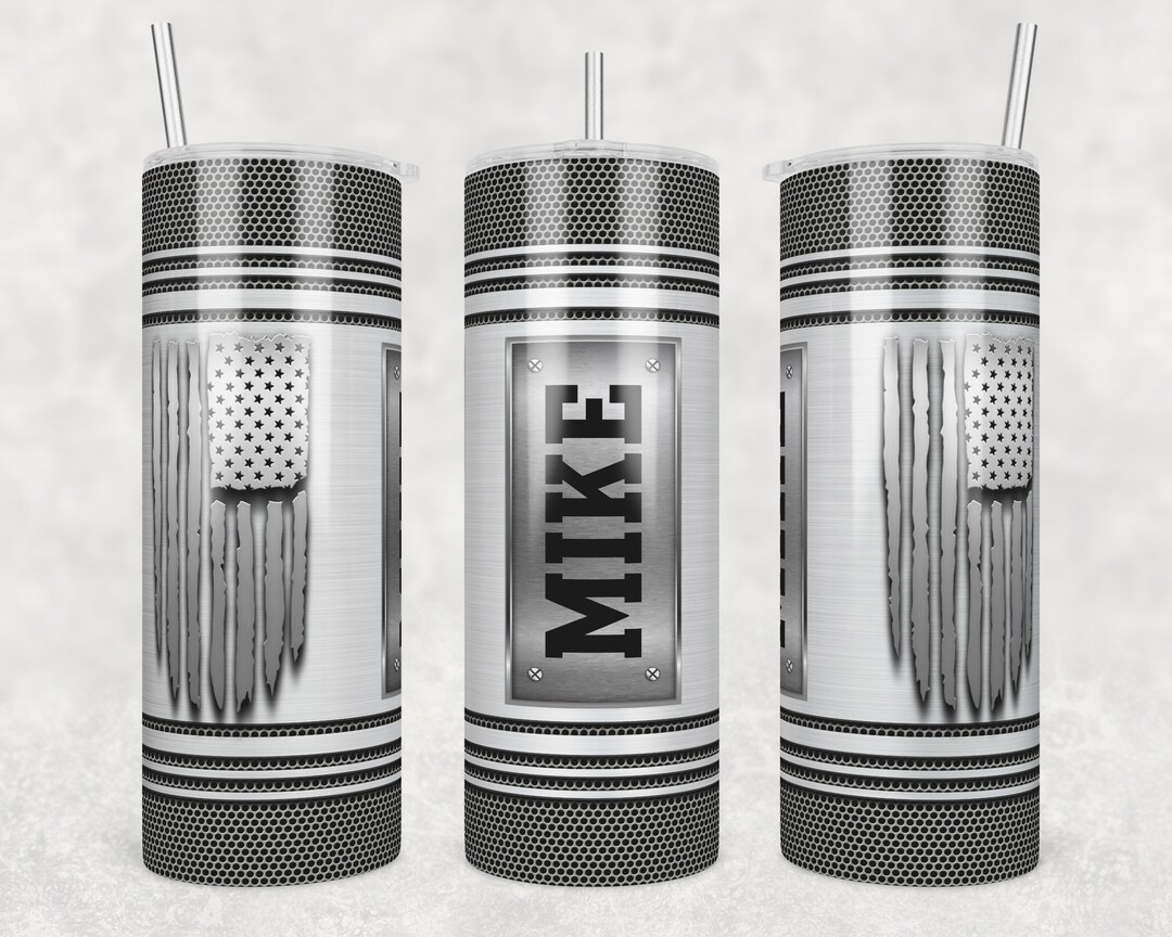Metal Sublimation Tumbler Designs, Add Your Own Text, 20 Oz Skinny ...