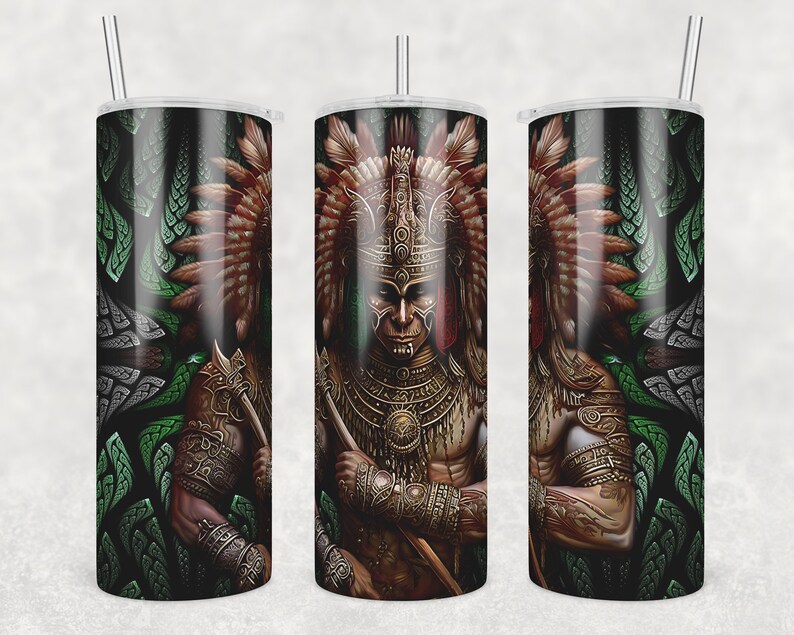 Aztec Man, Aztec Warriors Tumbler Png, Mexican Aztec Patterns, Aztec ...