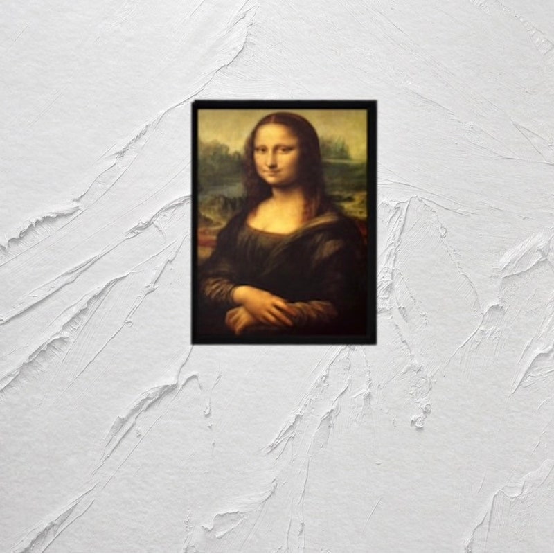 Mona Lisa Picture Frame - Etsy