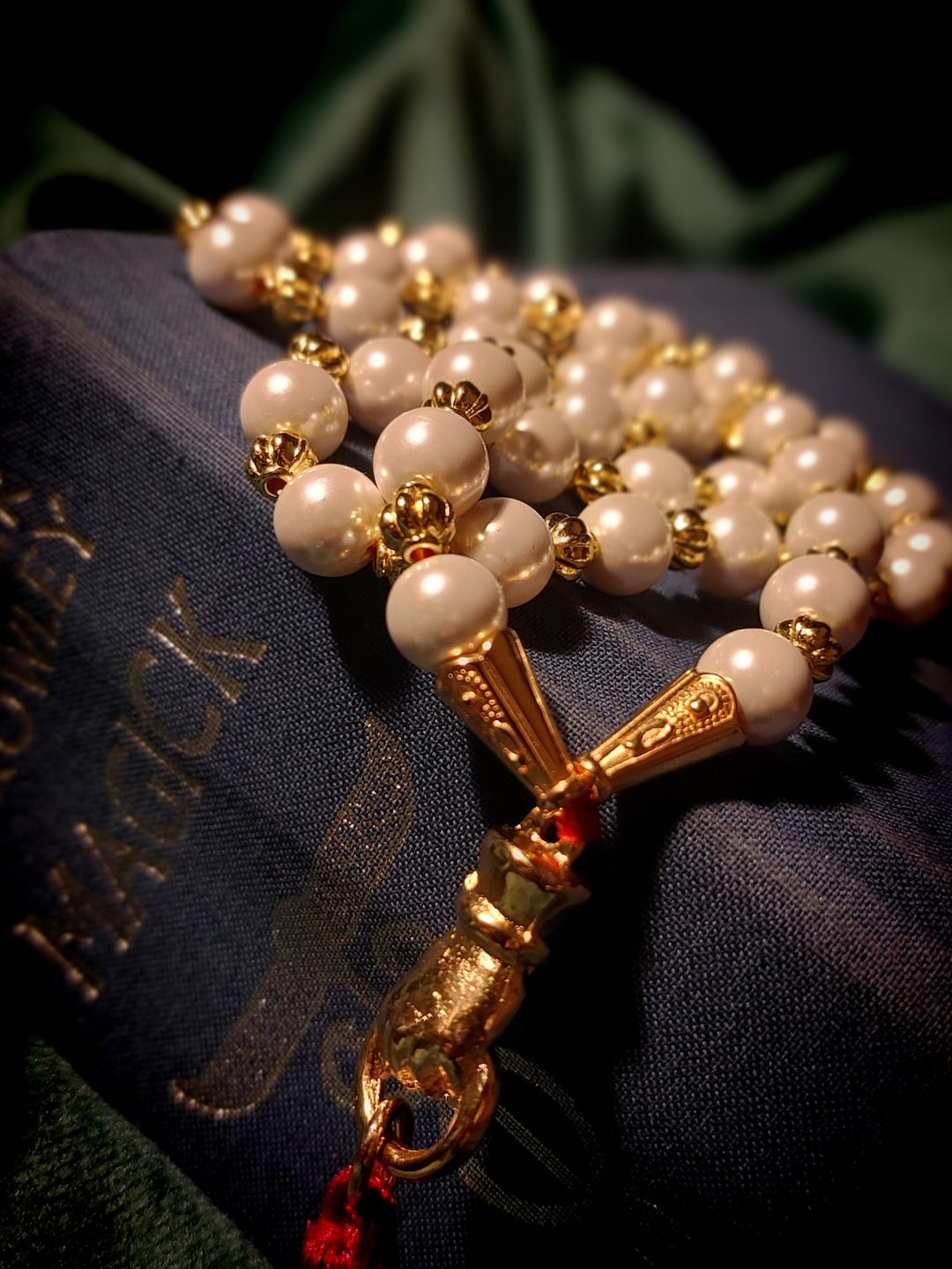 Rosary of 44 Pearls * Praying Beads for the Supreme Ritual * Pearls for ...