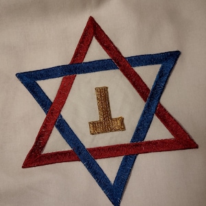 The Probationer Robe of the A∴A∴ | White Tau Robe With Pentagram ...