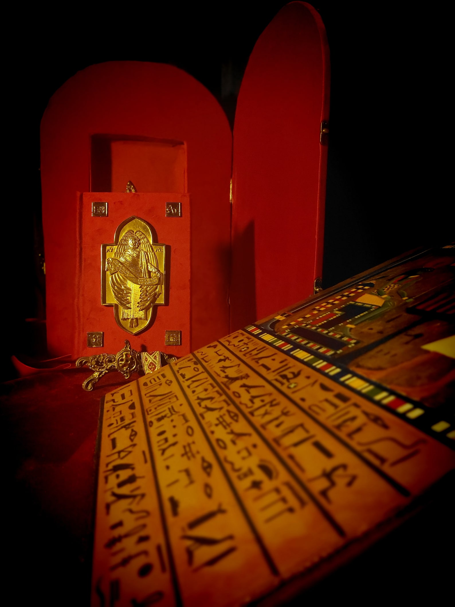 Stele of Revealing Case With the Book of the Law Stele of Revealing Box ...