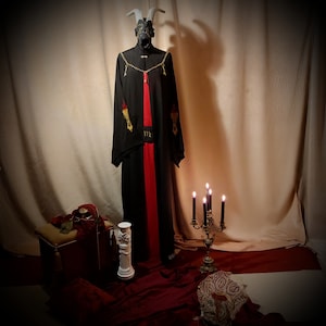 Hierophant’s Robe of Hekate * Wizard's Black Robe of Hecate ...
