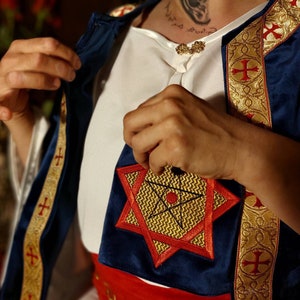 Blue Robe of the Priestess of the Gnostic Mass, Ecclesia Gnostica ...