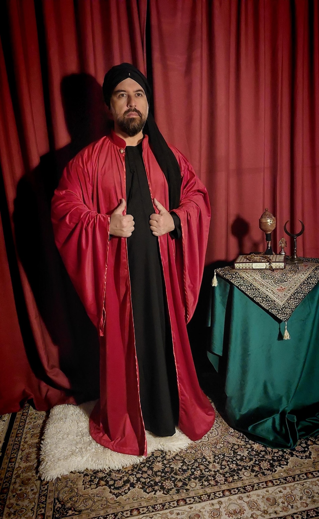 Initiatory Robe of Saladin - Handmade Oriental Garments for Occult ...