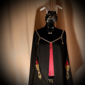 Hierophant’s Robe of Hekate * Wizard's Black Robe of Hecate ...