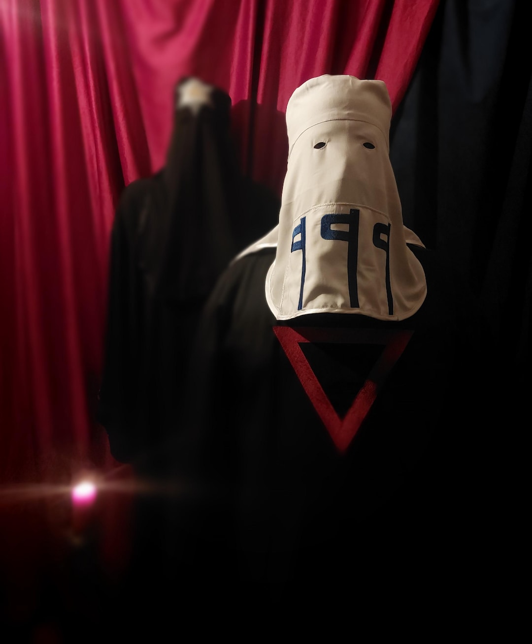 White Hood of A∴A∴ * Hood of the Dominus Liminis, Hood With Three ...