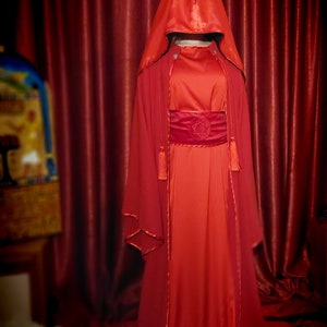 Magic Robe of Babalon * Scarlet Woman * Red Hooded Tau Robe * Garment ...