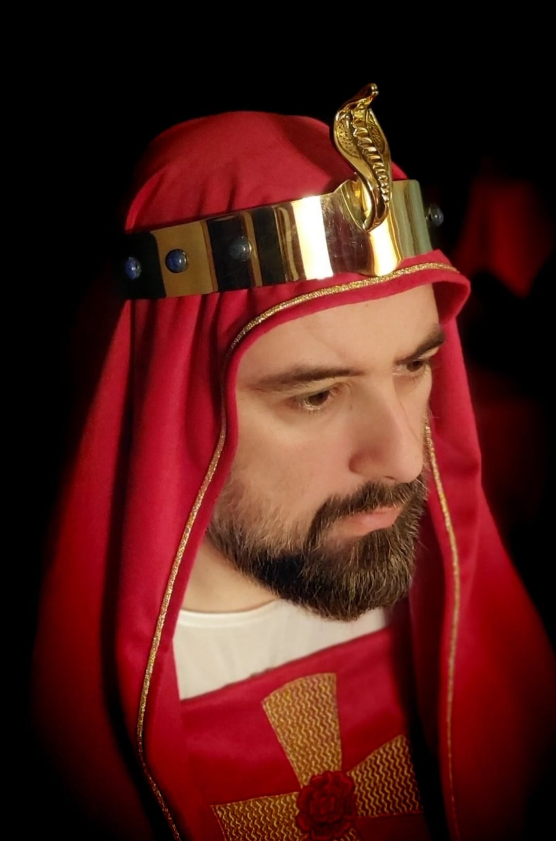 Crown for the Priest of the Gnostic Mass * Uraeus Crown * Cap of ...