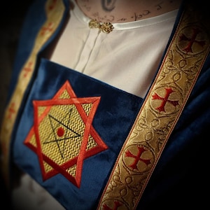 Blue Robe of the Priestess of the Gnostic Mass, Ecclesia Gnostica ...