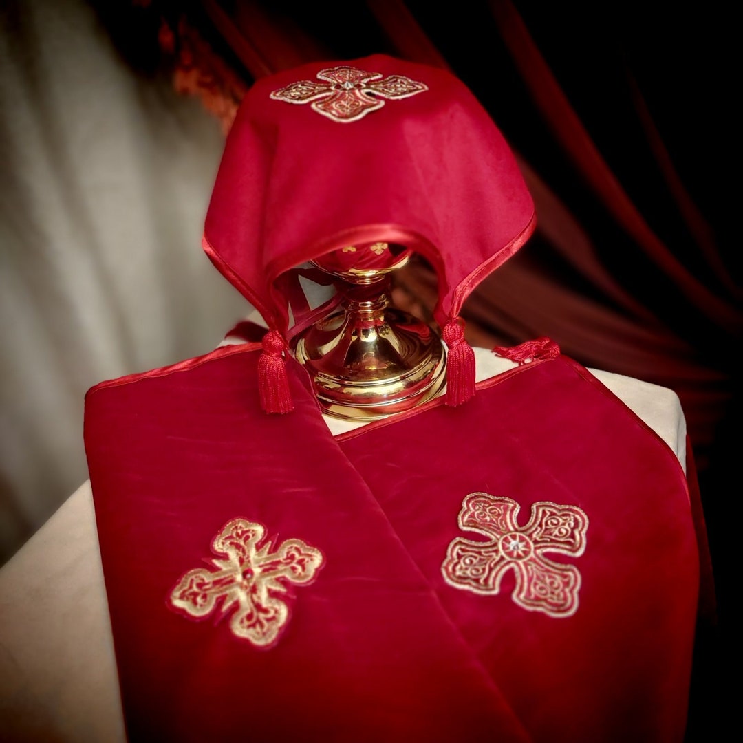 Cup Veil of the Gnostic Mass * Chalice Veil * Veil of the Magick Cup * Chalice Cup Cover - Etsy