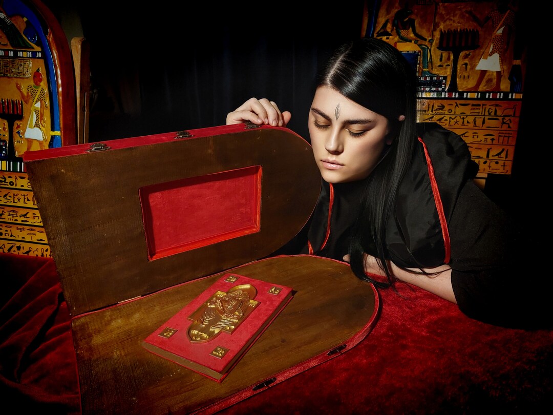 Stele of Revealing Case With the Book of the Law * Stele of Revealing Box With Liber Al Vel ...