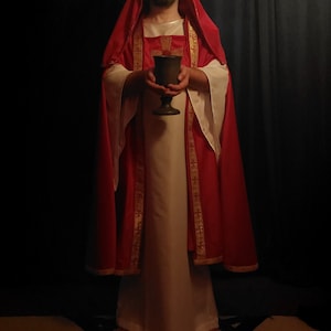 Priest Robe of the Gnostic Mass, Priest Robe Scarlet and Gold, Thelema ...